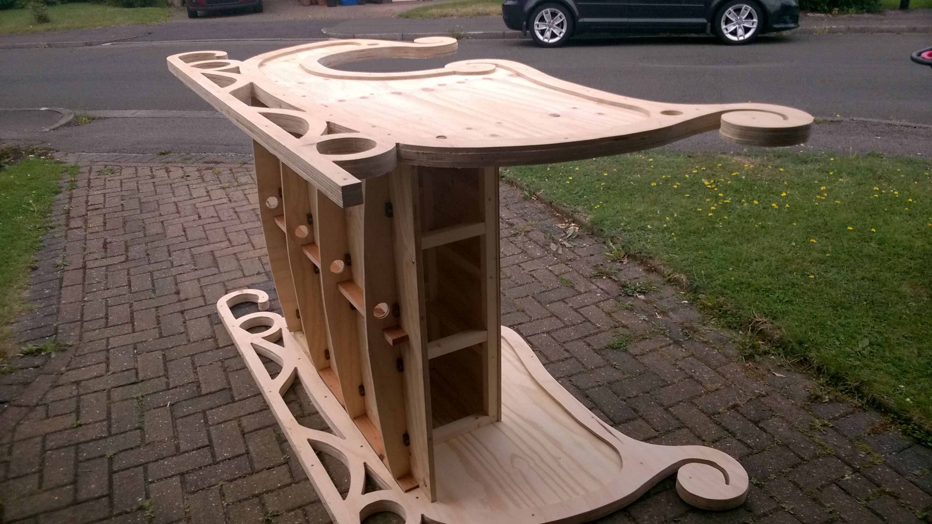 Best Templates Wooden Santa Sleigh
